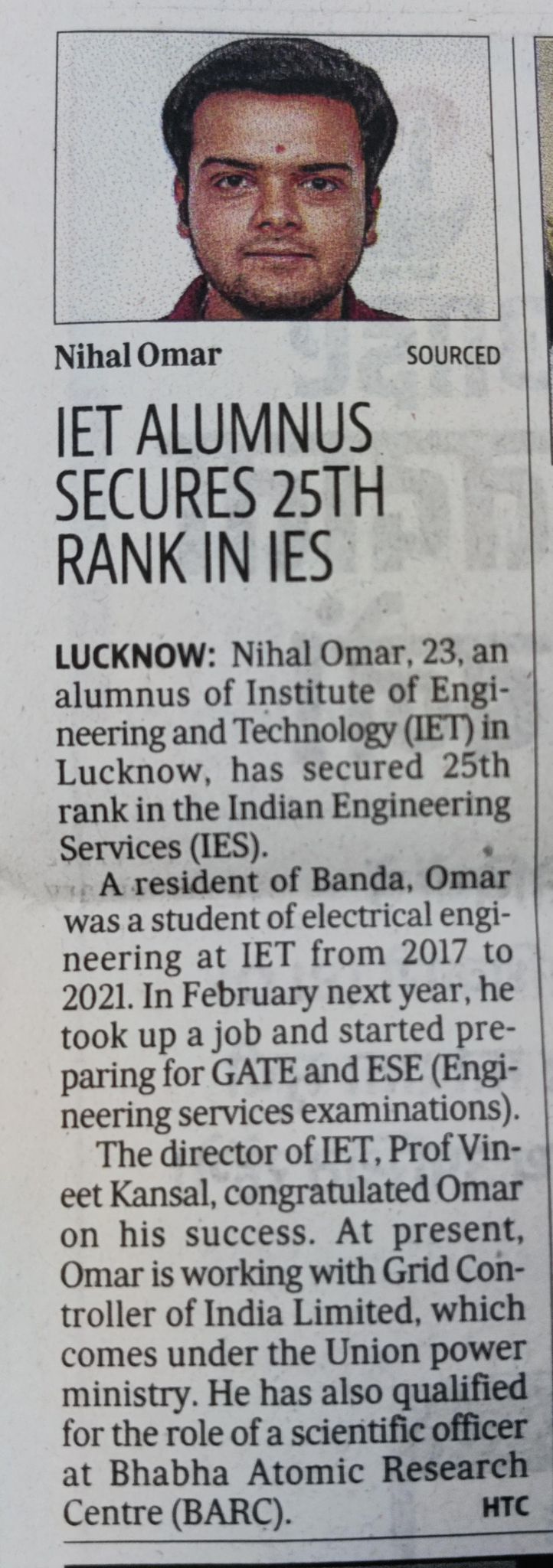 Placements | Institute of Engineering & Technology, Lucknow